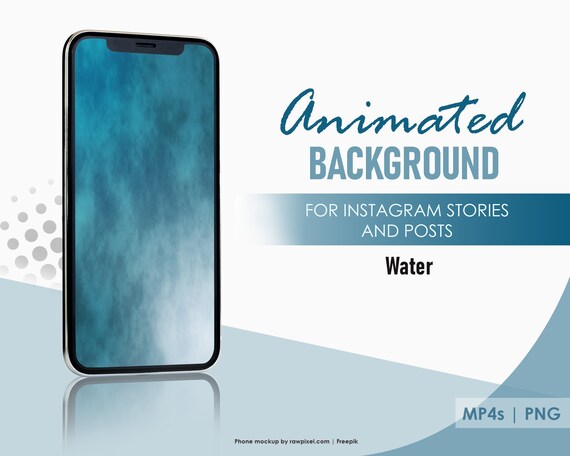 Animated Background Instagram Instagram Video Background | Etsy