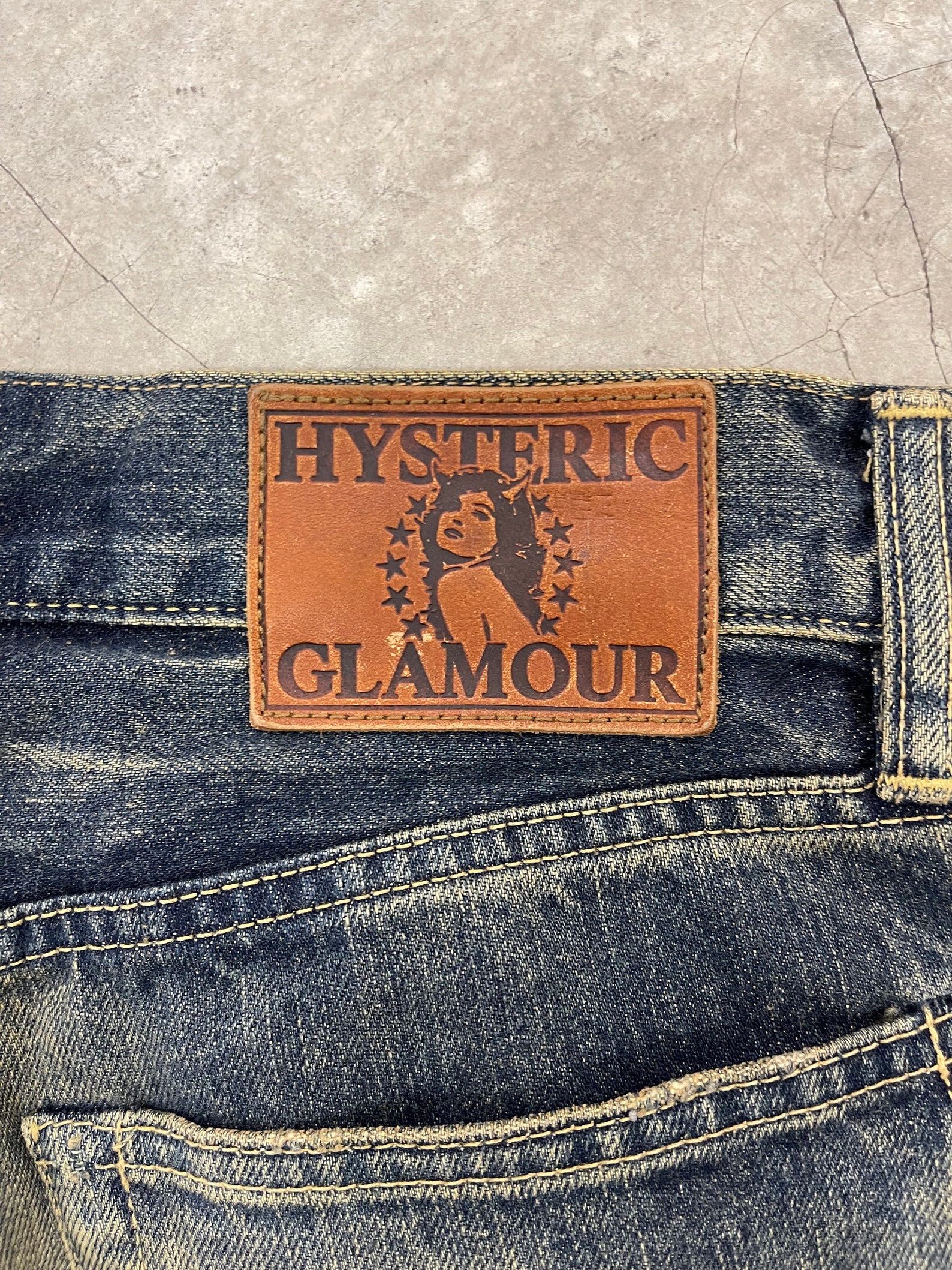 Hysteric Glamour Selvedge Jeans - Etsy