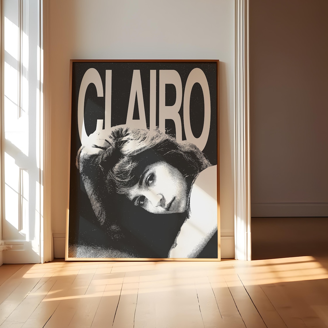 Clairo-inspired Xerox Digital Poster | Alt Pop Music Print, Teen ...