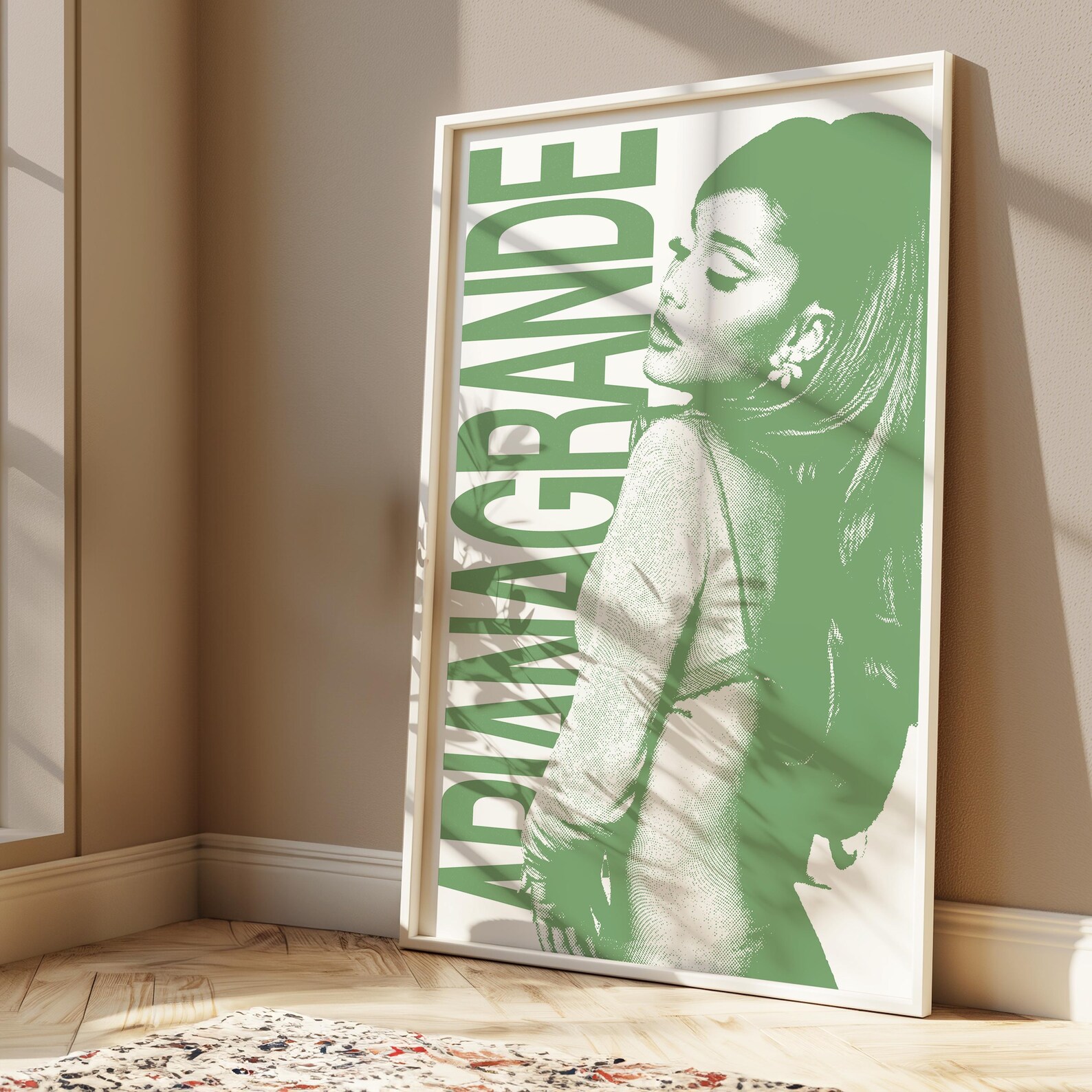 Ariana Grande-inspired Xerox Digital Poster | Pop R&B Music Print, Teen ...