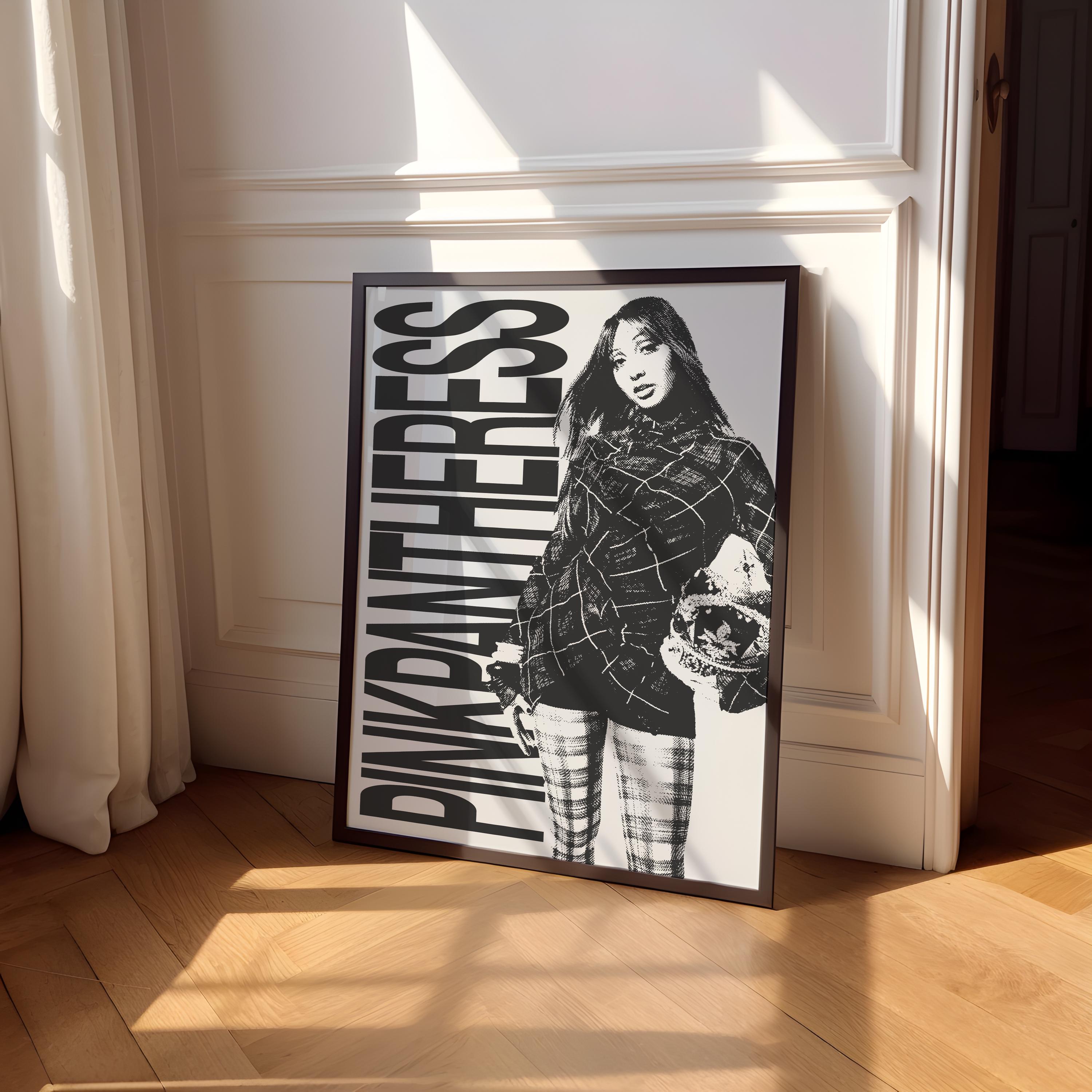 Pinkpantheress-inspired Xerox Digital Poster | Alt Pop Music Print ...