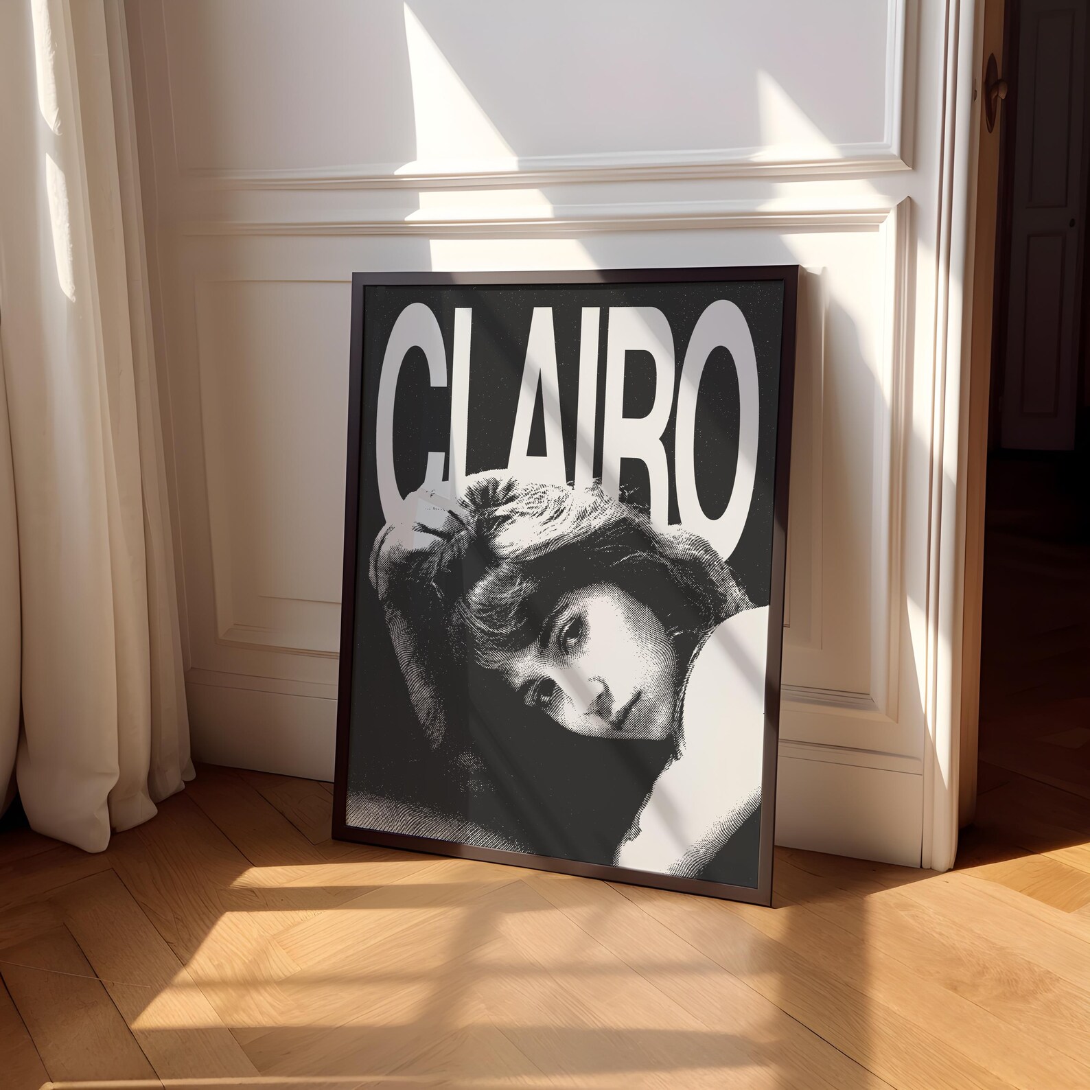 Clairo-inspired Xerox Digital Poster | Alt Pop Music Print, Teen ...