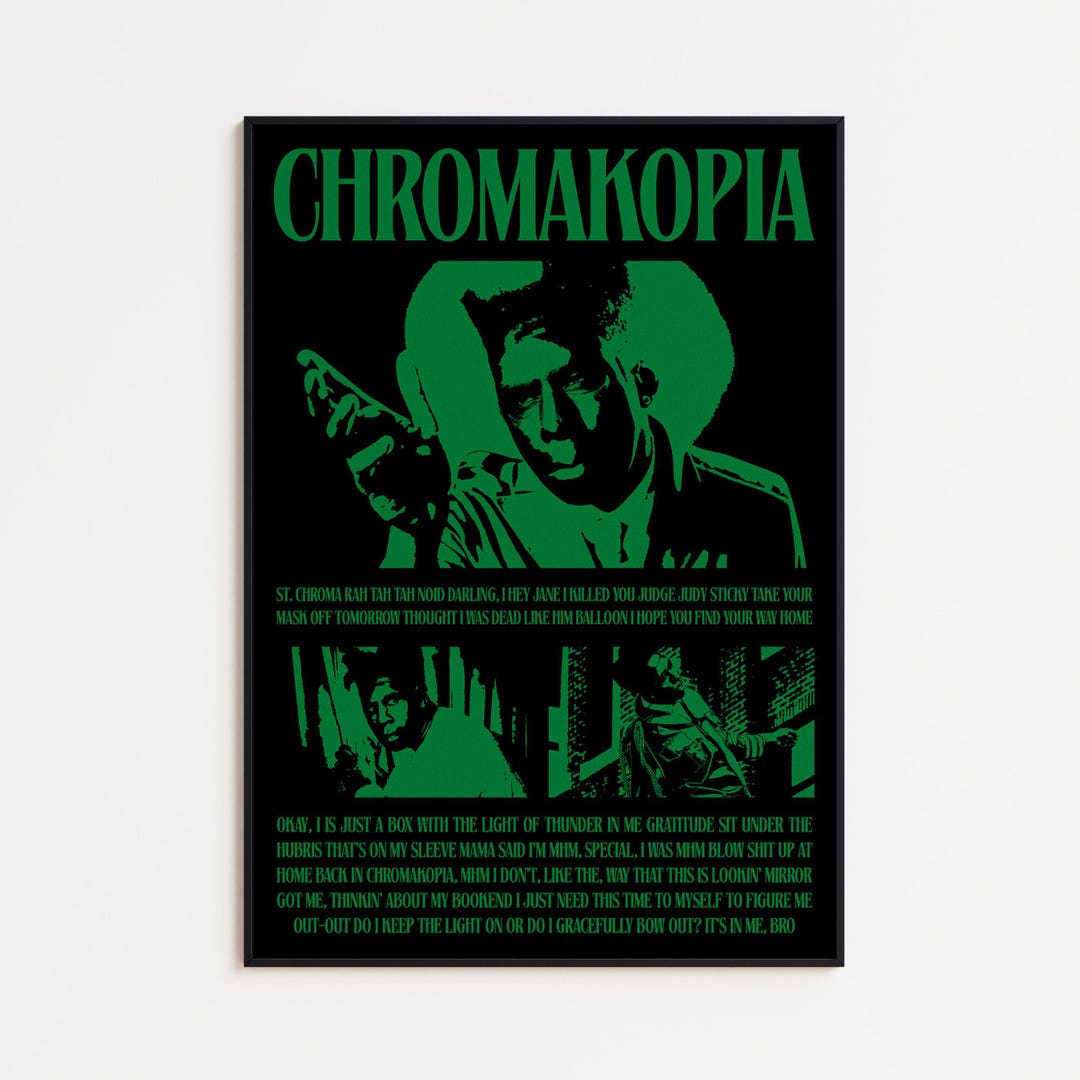 Tyler, the Creator CHROMAKOPIA Digital Poster | Download Wall Art, Rap ...
