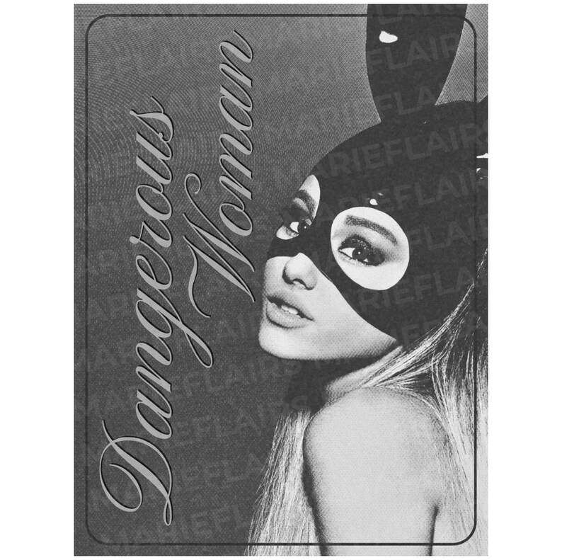 Ariana Grande Poster | Dangerous Woman Album | Wall Art | Pop R&B Music ...