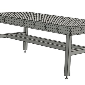 4x8 Fab Block Table - Etsy