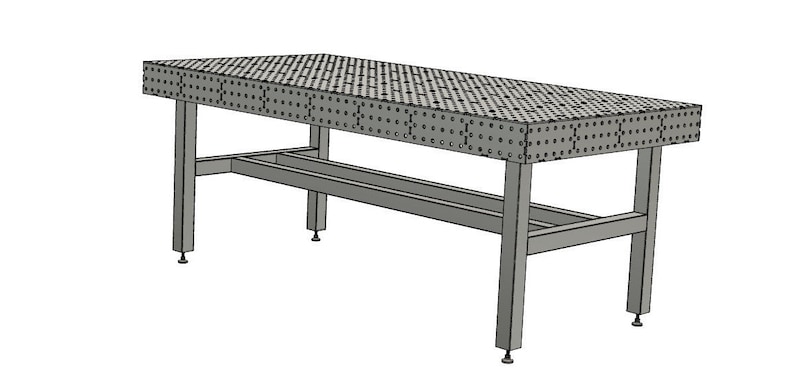 4x8 Fab Block Table - Etsy