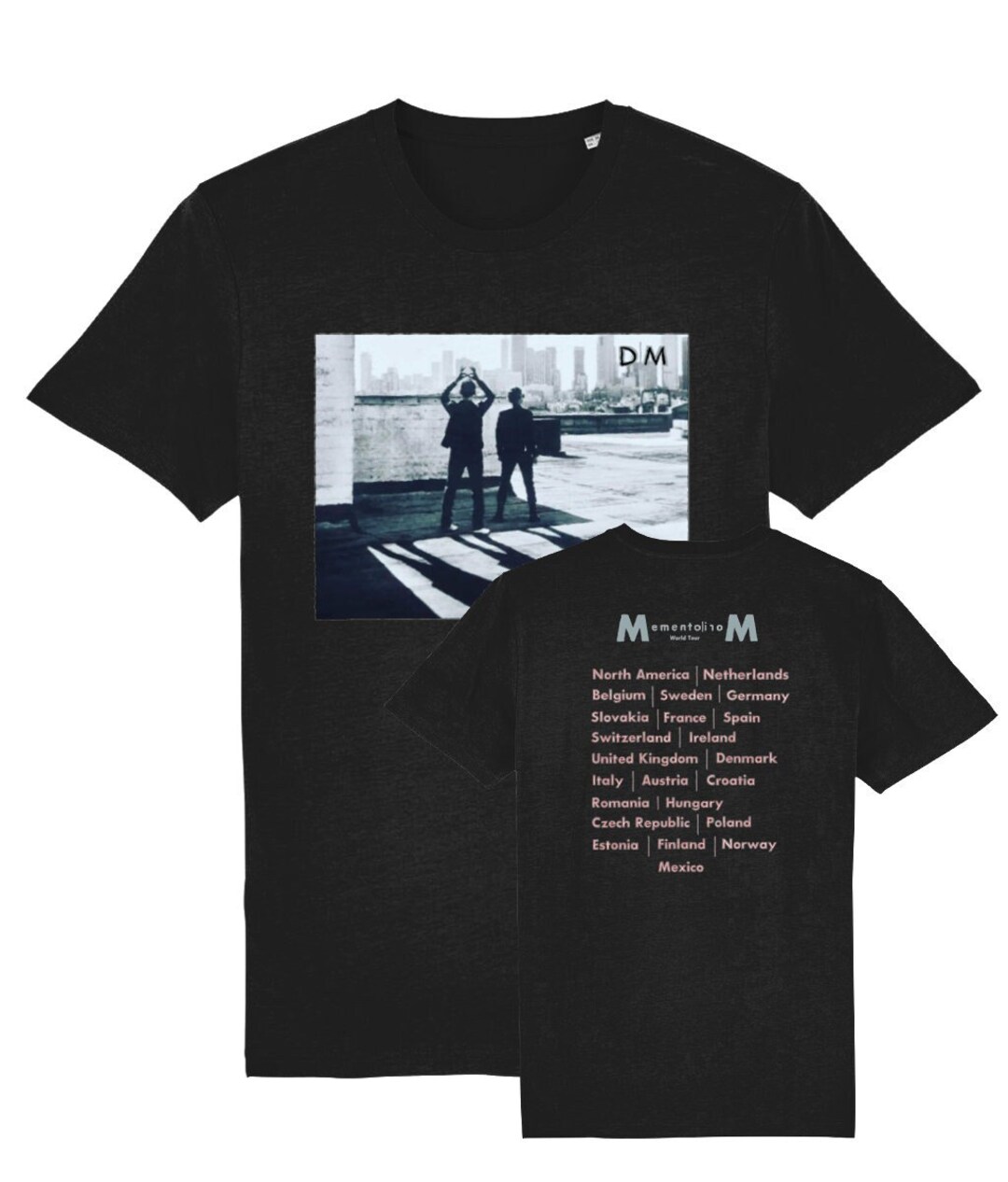 Memento Mori World Tour 2023 Front and Back Design Ver.2 Black - Etsy