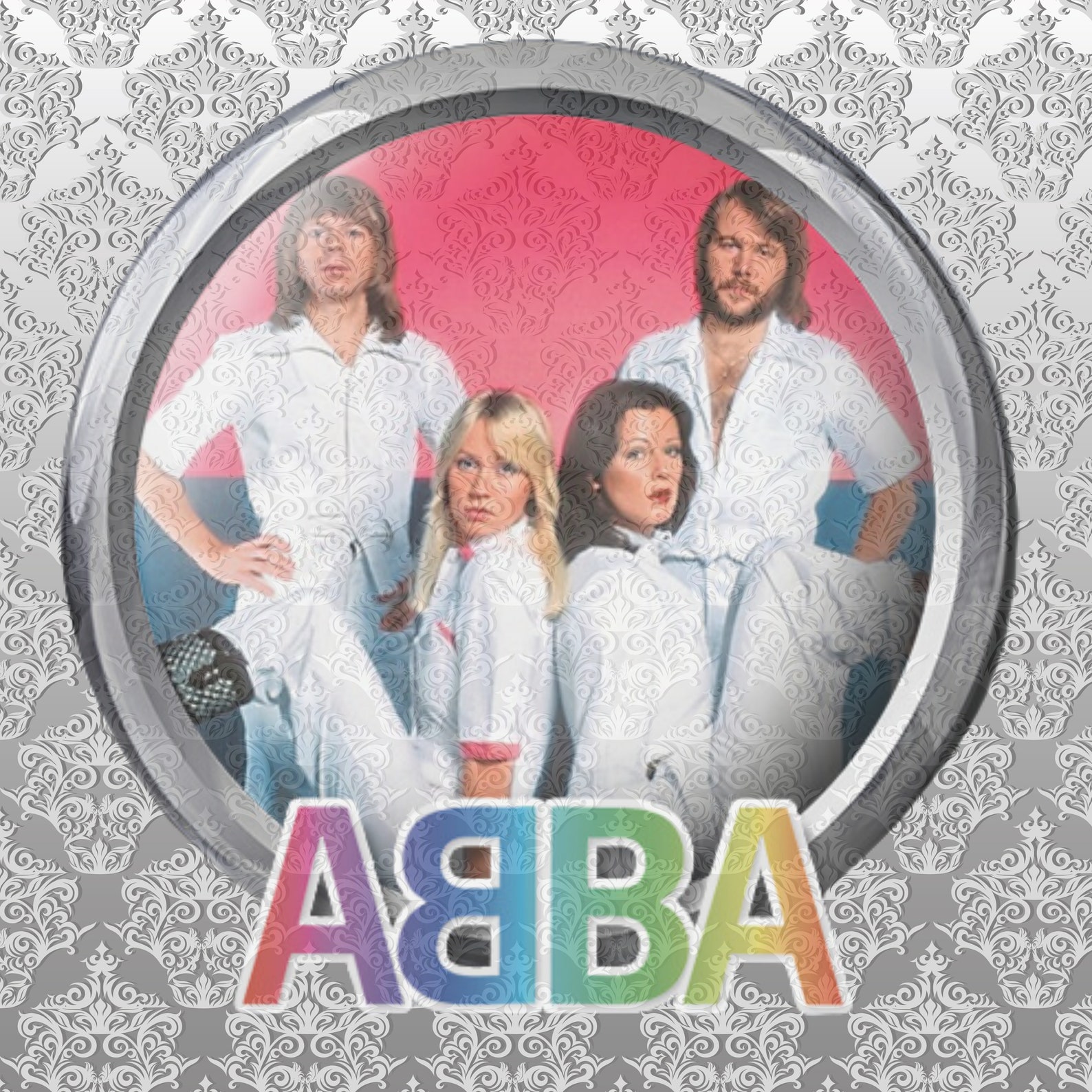 ABBA Design Cut File Digital Download SVG Cricut Friendly Cutting ...