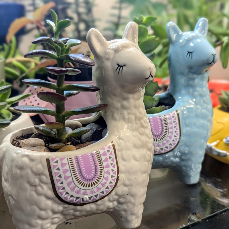 Ceramic Llama - Etsy