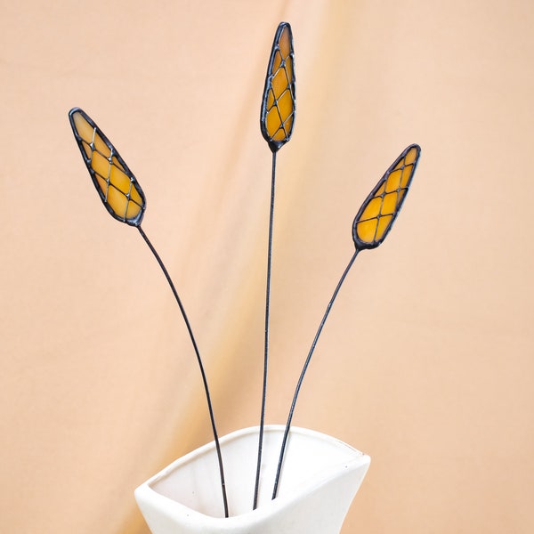 Cattail Stained Glass Pattern - Etsy