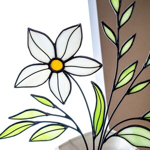 Spring Bouquet of Wildflowers Made of Stained Glass, an Excellent Gift ...