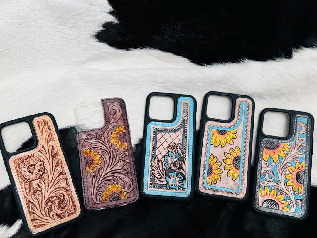 IPhone Hand Tooled Cases - Etsy