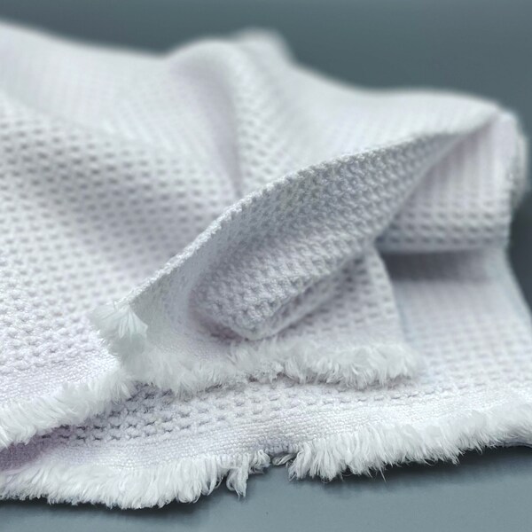 Waffle Weave Fabric - Etsy