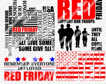 Red Friday Png | Etsy