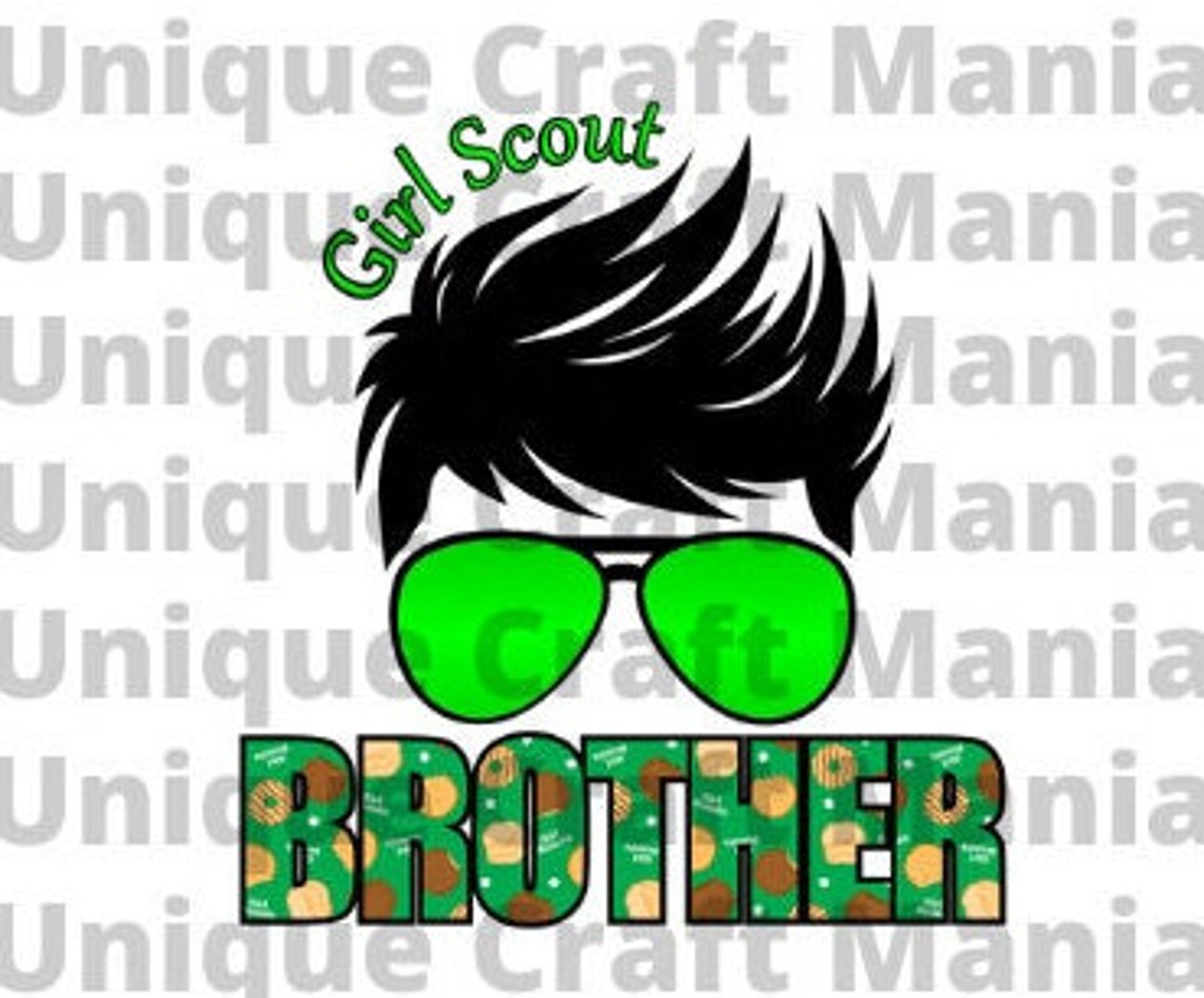 Girl Scout Brother Brother Girl Scout Life Girl Scout - Etsy