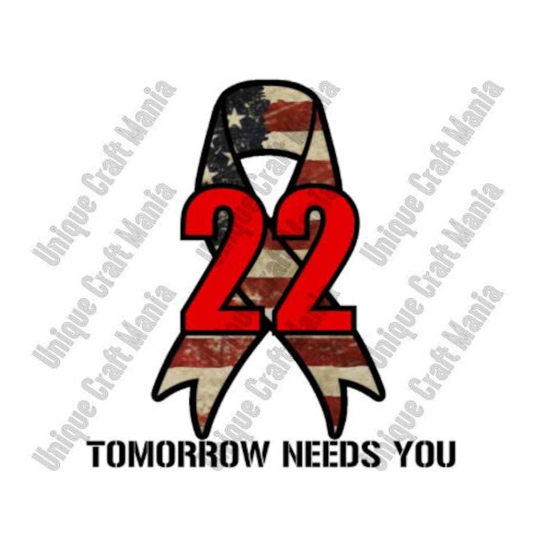 Veteran Suicide Awareness, 22 A Day, America Flag, Awareness Ribbon ...