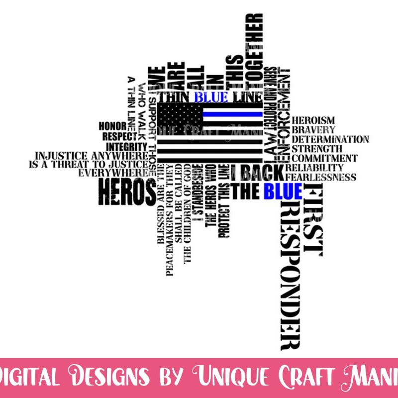 Law Enforcement Svg - Etsy