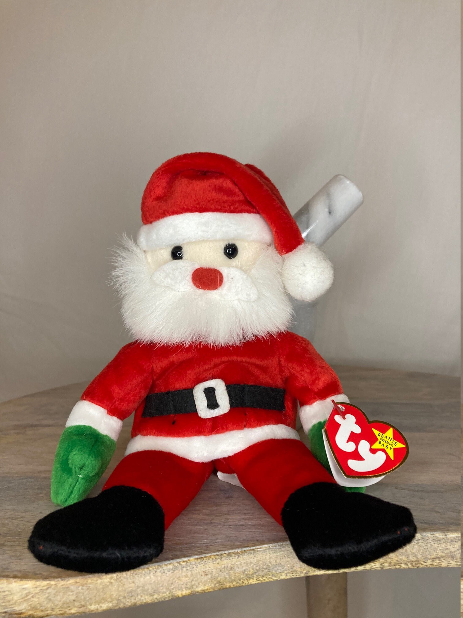 TY Beanie Baby Santa Original 1998 Perfect Condition - Etsy