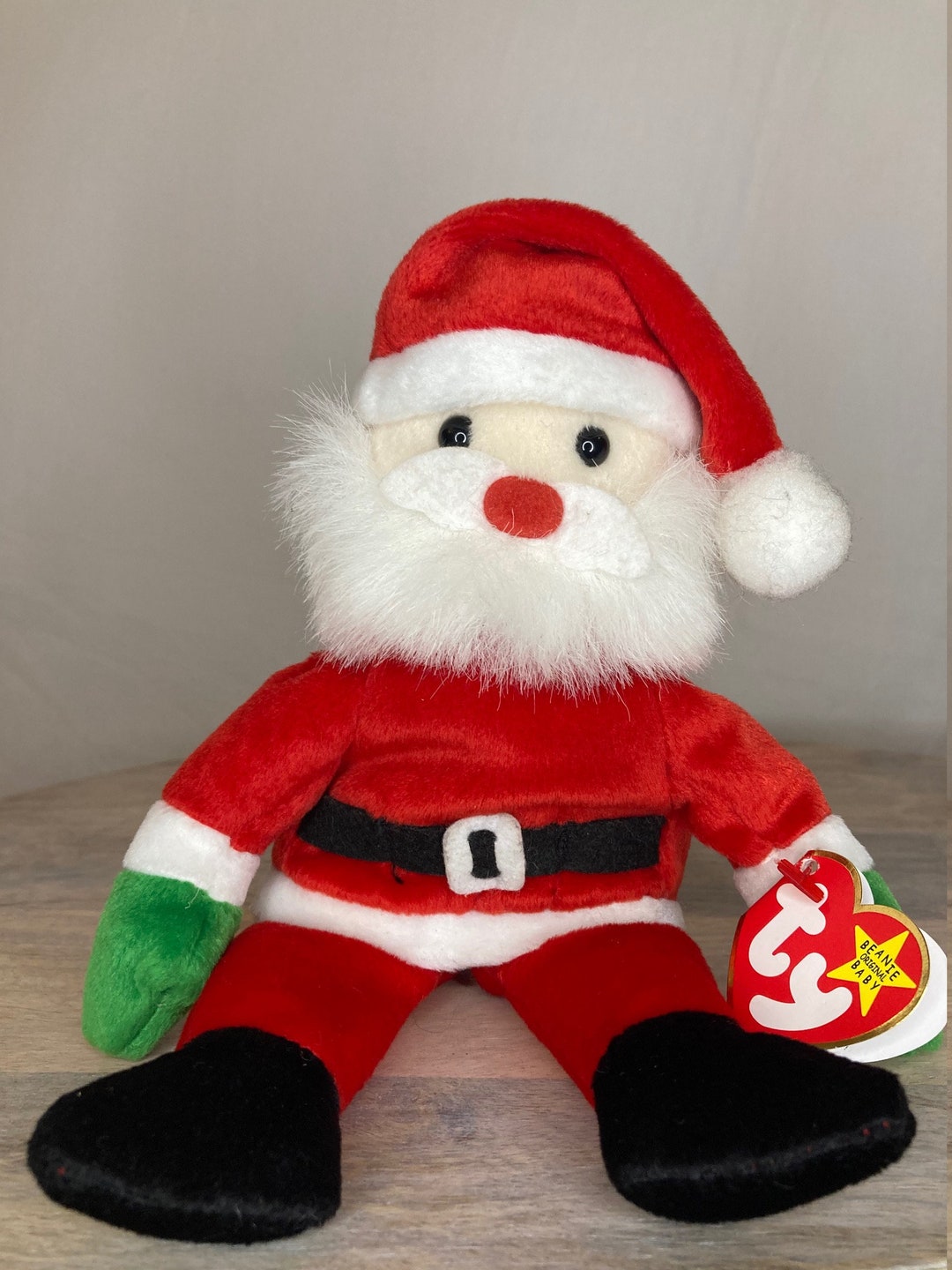 TY Beanie Baby Santa Original 1998 Perfect Condition - Etsy