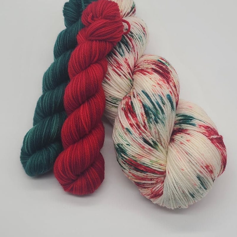Christmas Sock Yarn - Etsy