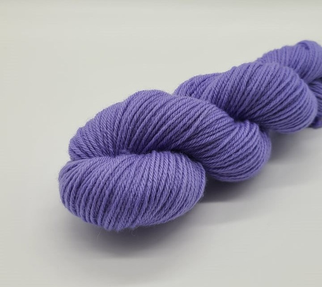 Periwinkle - 2022 Color of the Year, Hand-dyed Yarn, Sock/fingering, DK ...