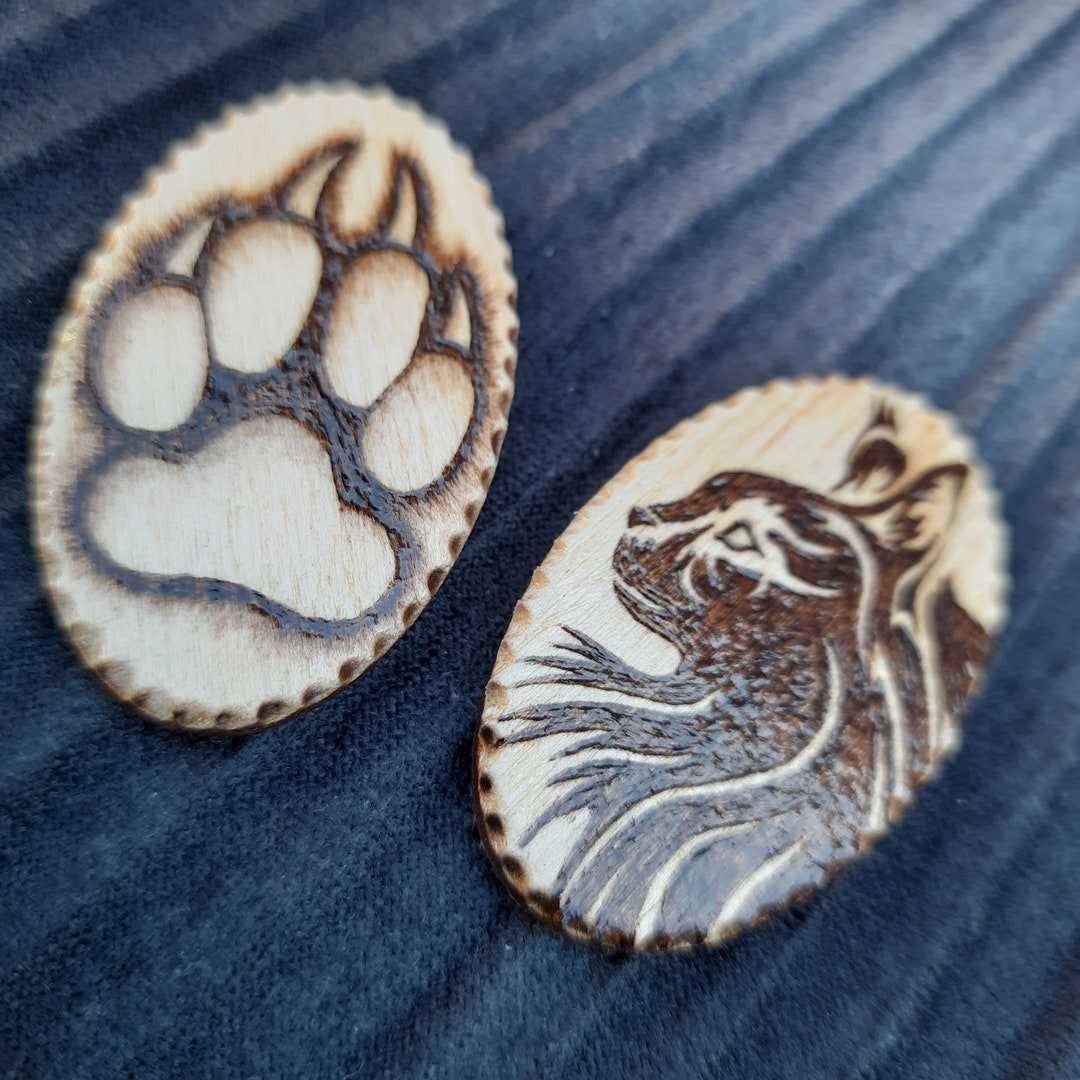 Magnetic Wooden Slider cat Paw Clicker Antistress Handmade SCU: 3-15-09 ...