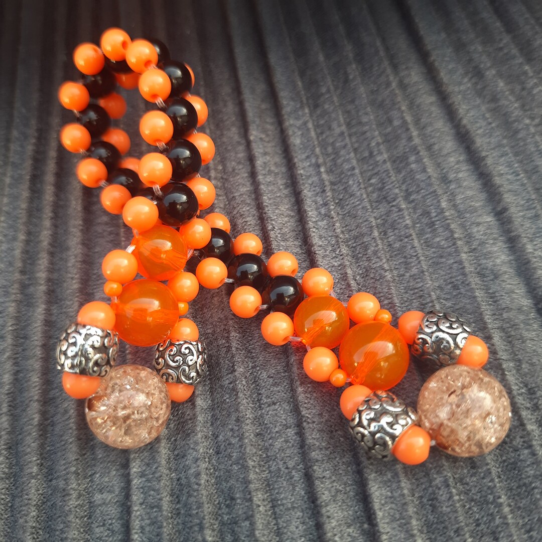Chetki "orange Mystic" Flip Rosary Skilltoy Anti-stress and Finger Training (SCU: 3-14-07) - Etsy