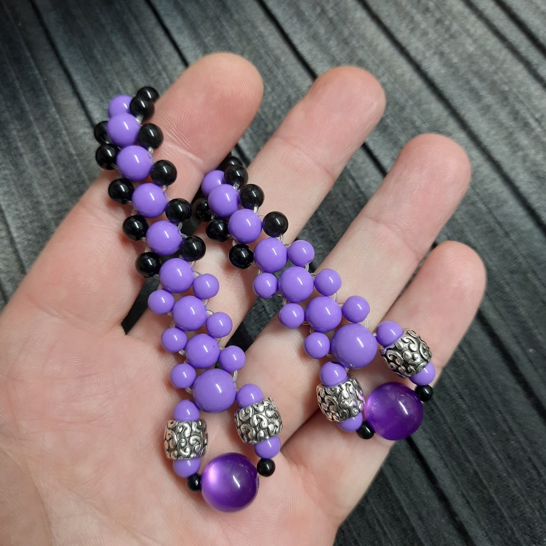 Chetki purple Baron V2, Flip Rosary Skilltoy Anti-stress Meditation and ...