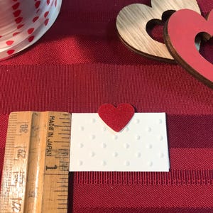 Mini Heart Cards - Etsy