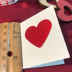 Mini Heart Cards - Etsy