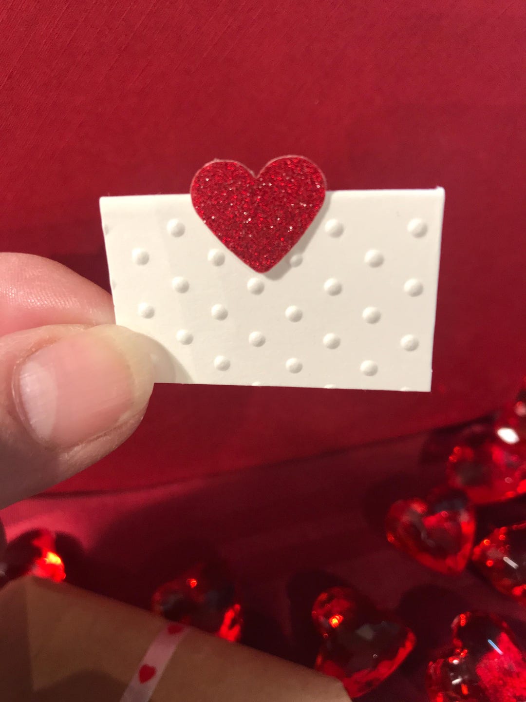 Mini Heart Cards - Etsy