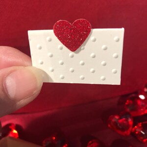 Mini Heart Cards - Etsy
