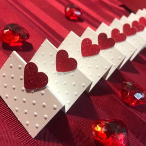 Mini Heart Cards - Etsy