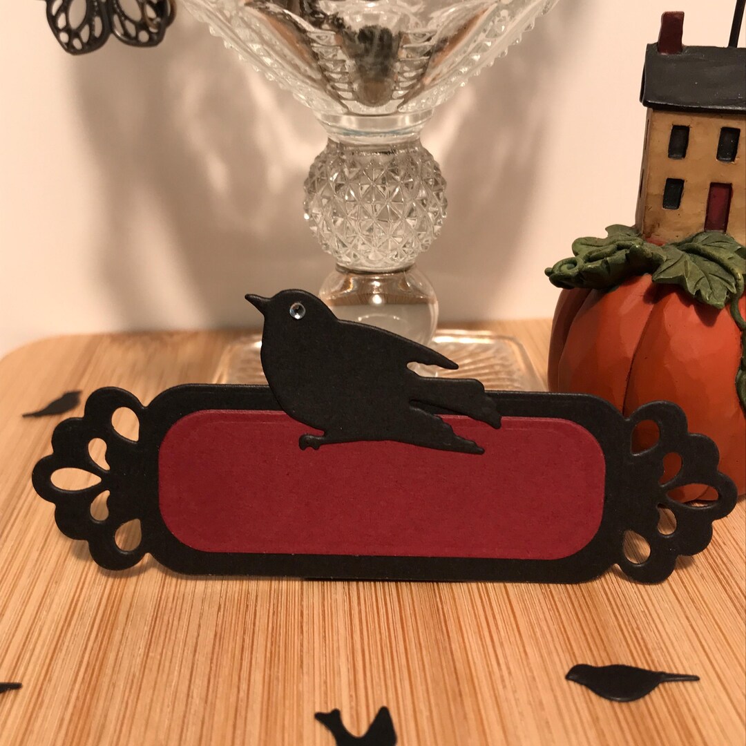 Raven Name Cards! - Etsy