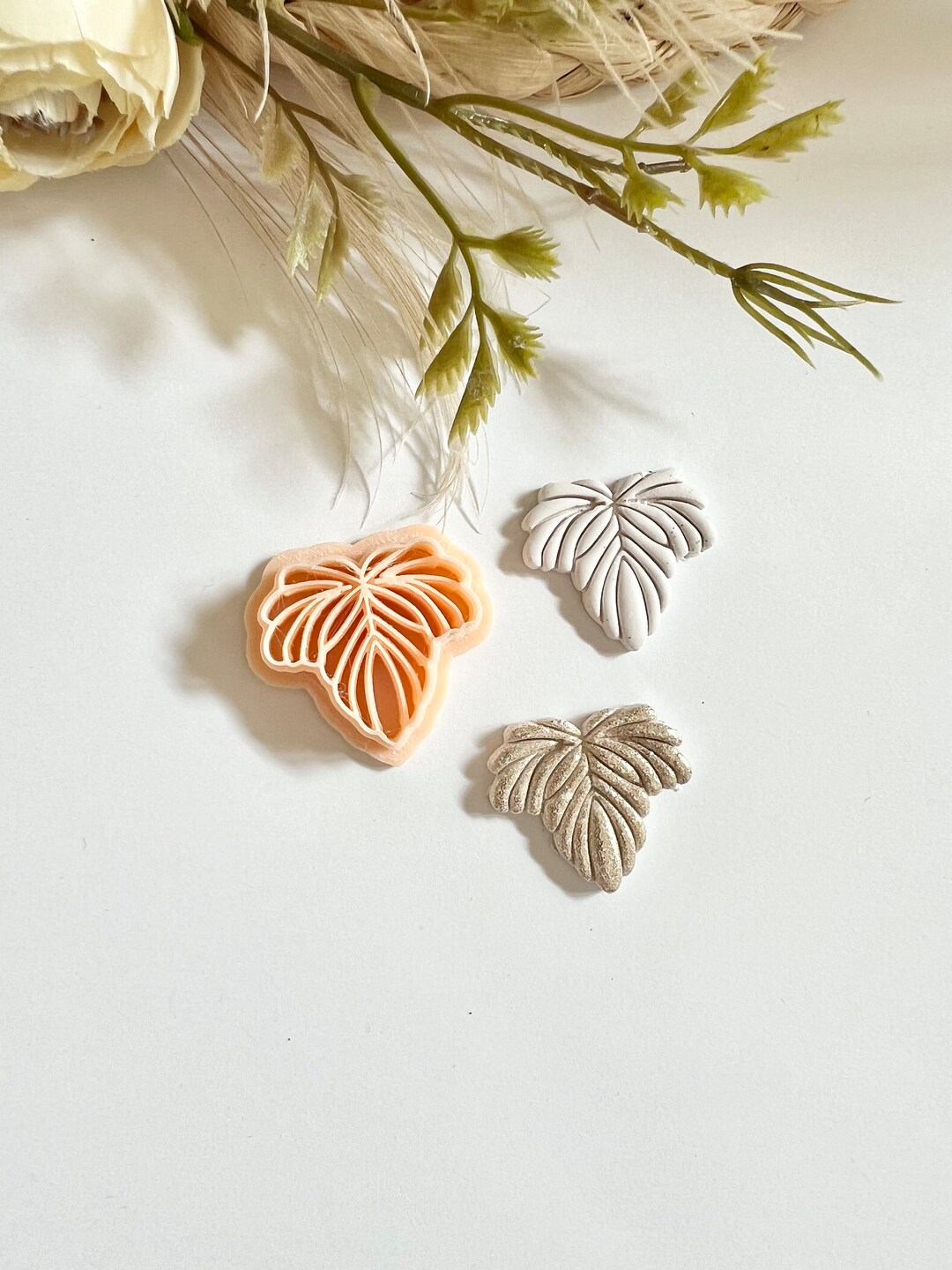 Leaf Clay Cutter: Sharp Edge Polymer Clay Tool - Etsy