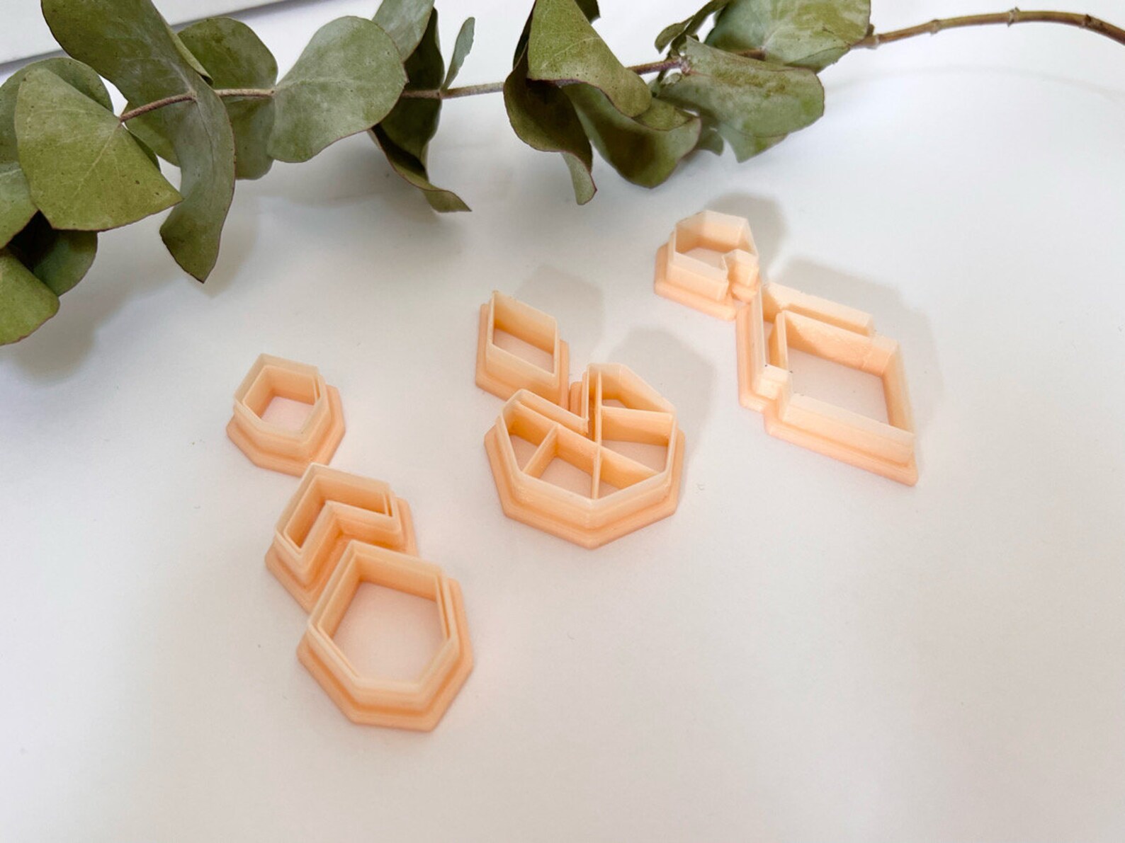 Polymer Clay Geometric Combo Deco Shape Clay Cutter - Etsy