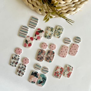 Summer Fruit Transfer Sheets: Lemons, Citrus, Strawberries (4”x 5") - Etsy