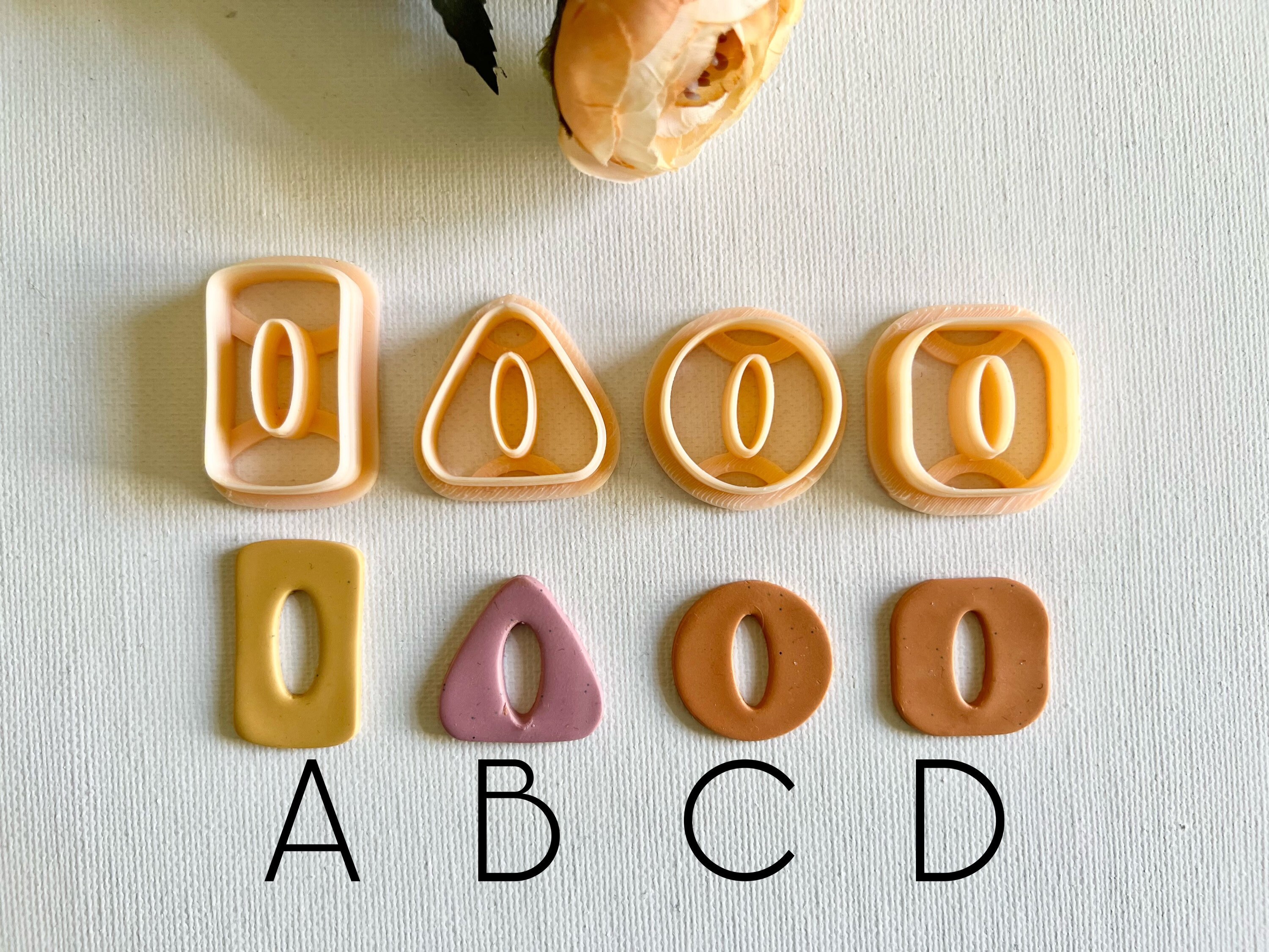 Geometric Clay Cutter - Rounded Rectangle, Circle, Triangle, Square ...