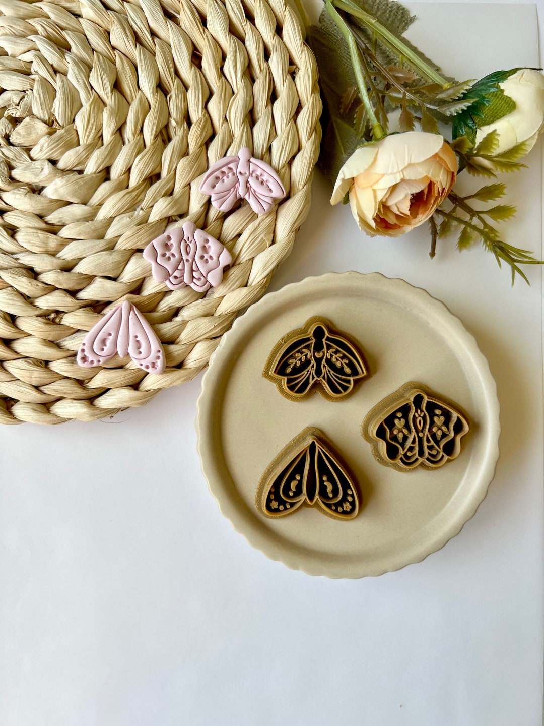 Moth Polymer Clay Cutter: Sharp Edge Earring Jewelry Tool - Etsy
