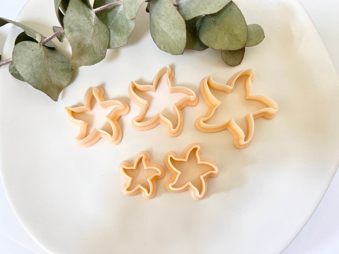 Starfish Polymer Clay Cutter: 3D Printed Jewelry Making Tool - Etsy