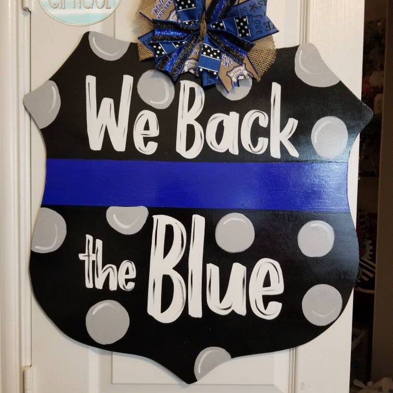 Thin Blue Line Decor - Etsy