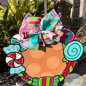 Christmas Door Hanger | Winter Door Hanger | Winter Wreath | Christmas ...