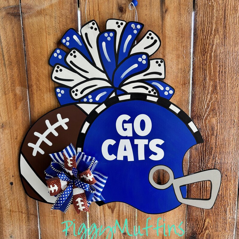 Football Door Hanger - Etsy