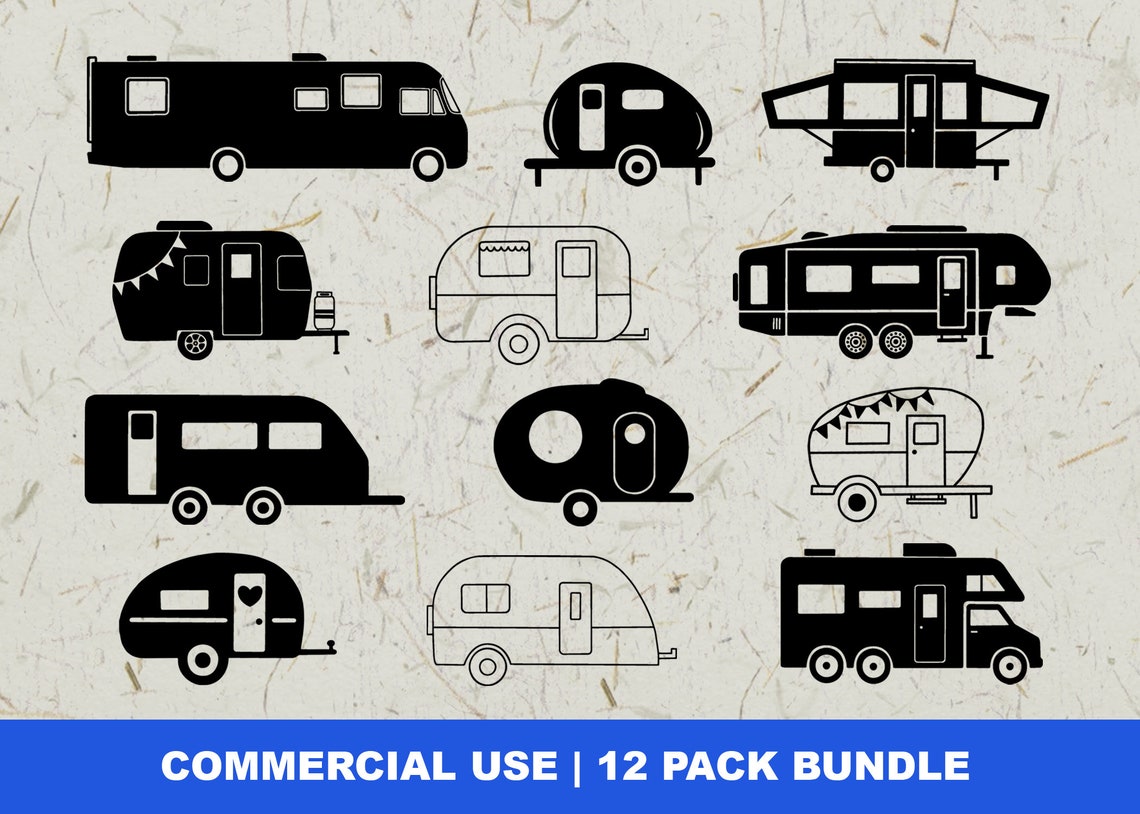 Camper SVG Bundle Camping Svg Camper Trailer Svg Camper Van - Etsy