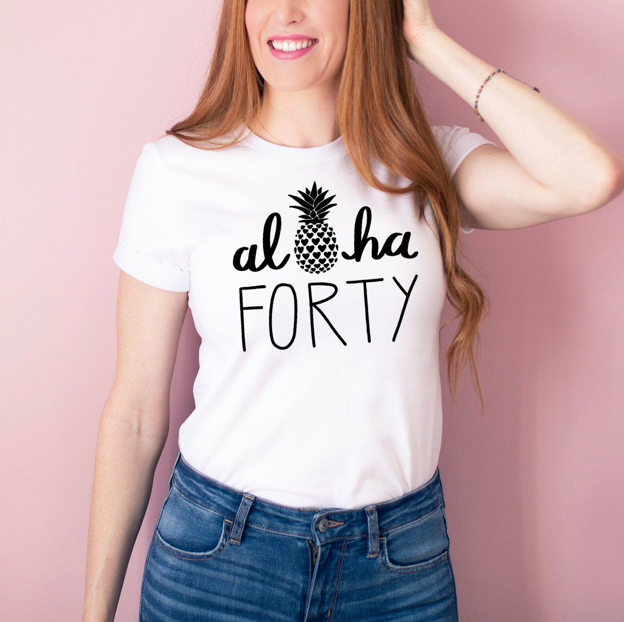 Aloha Forty SVG Aloha 40 Svg 40th Birthday Svg Forty - Etsy