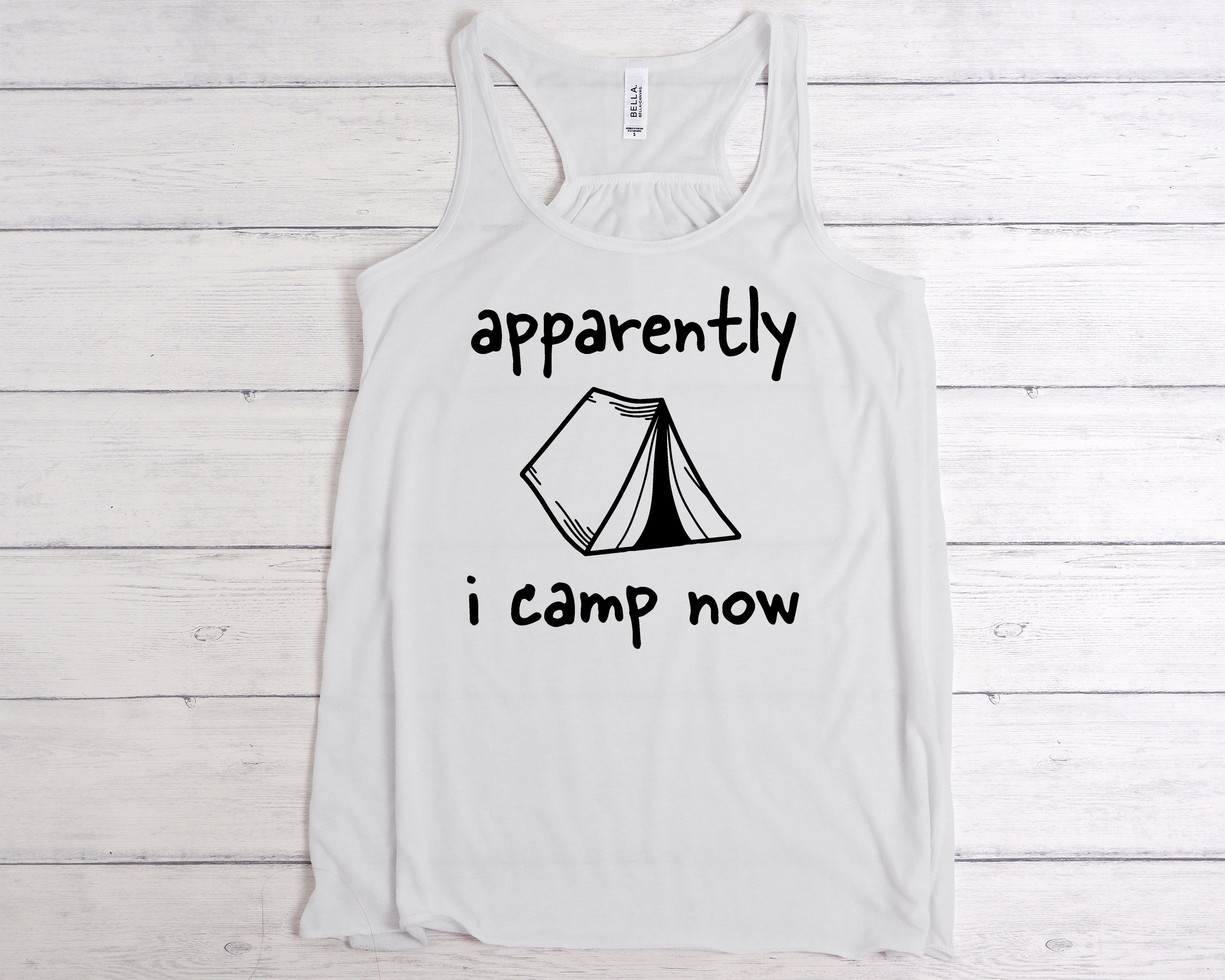 Apparently I Camp Now SVG Funny Camping Svg First Time - Etsy
