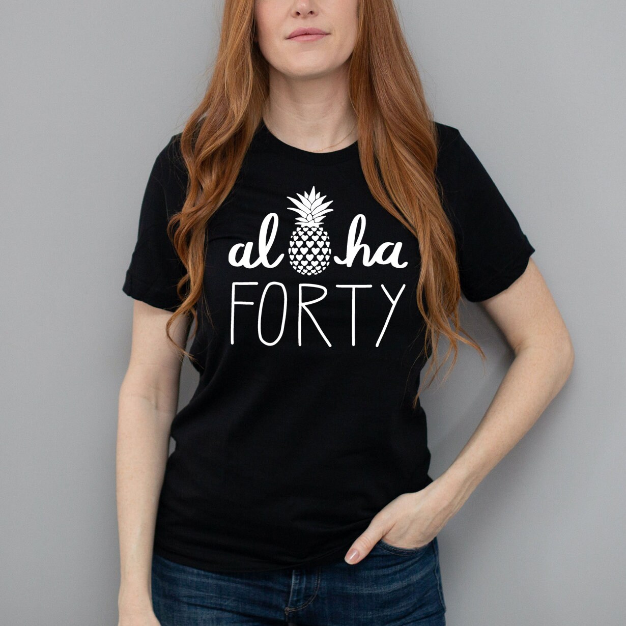 Aloha Forty SVG Aloha 40 Svg 40th Birthday Svg Forty - Etsy