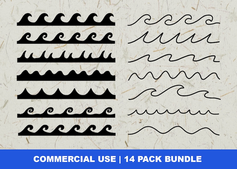 Waves SVG Bundle Beach Svg Water Svg Ocean Svg Wavy Clip - Etsy UK
