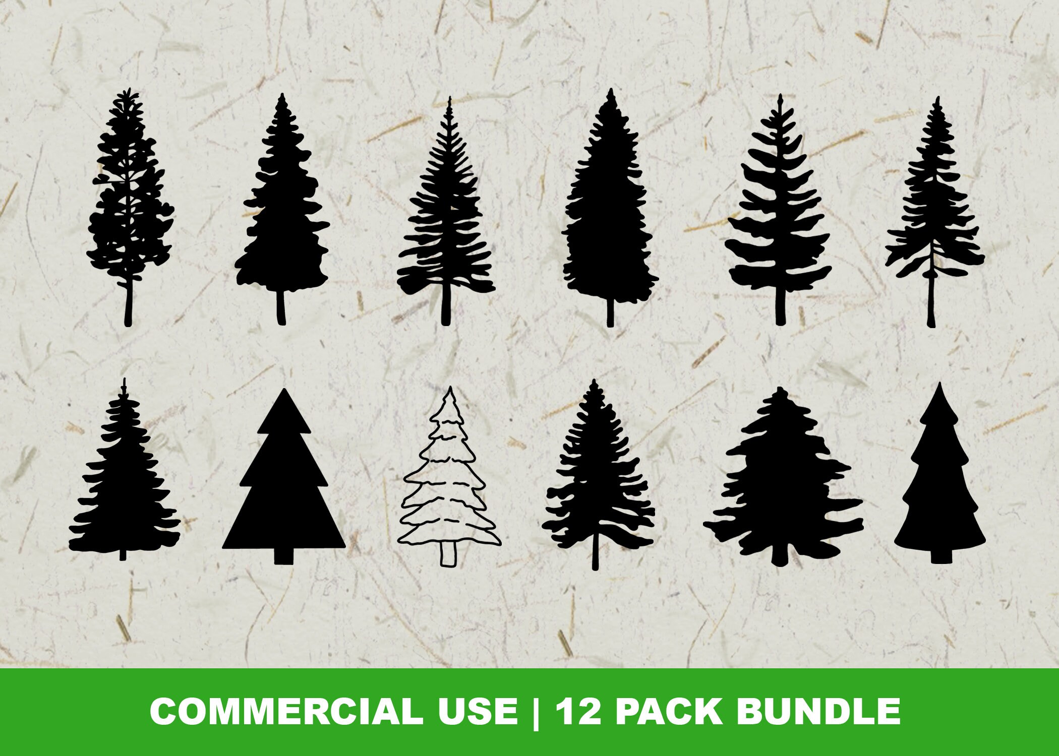 Tannenbaum SVG Bundle Baum Svg Baum Clip Art Pack Baum | Etsy