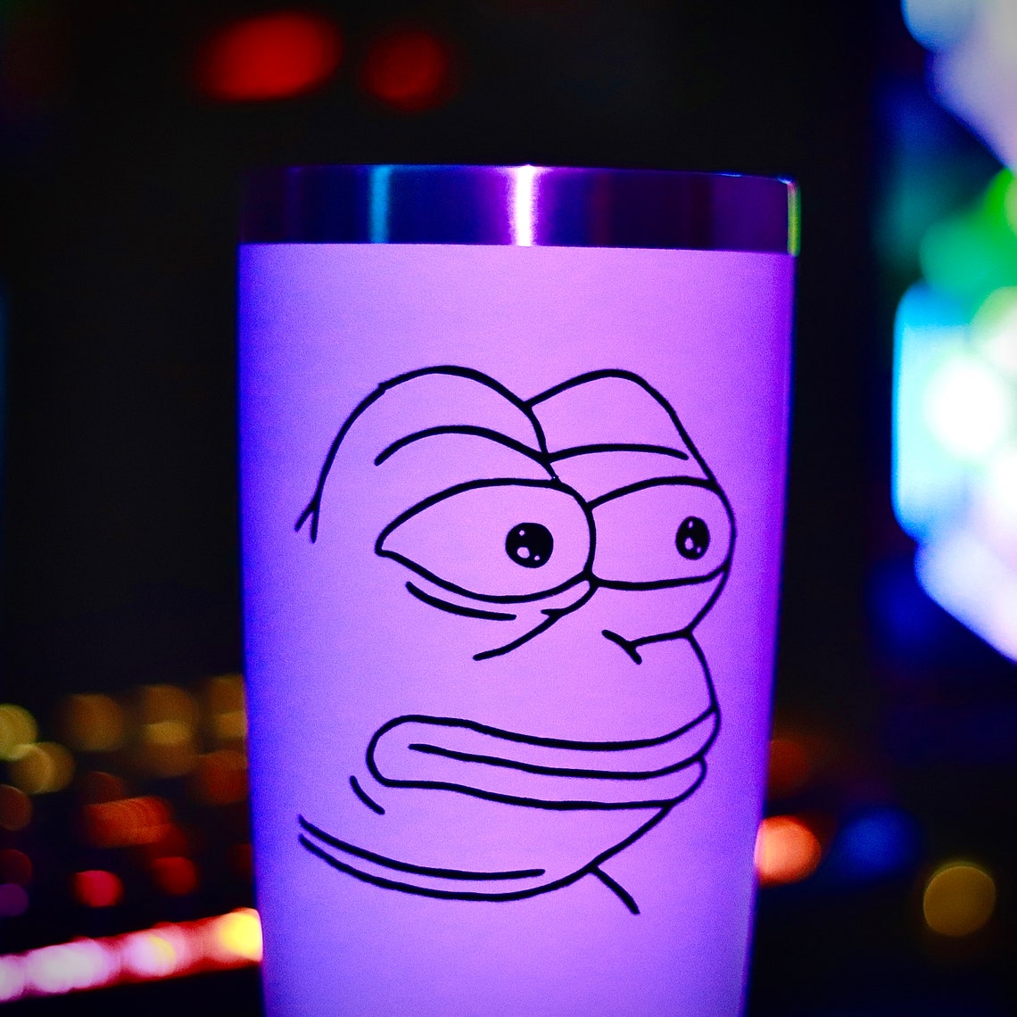 Monkas Twitch Emote Minimal Vinyl Sticker | Etsy